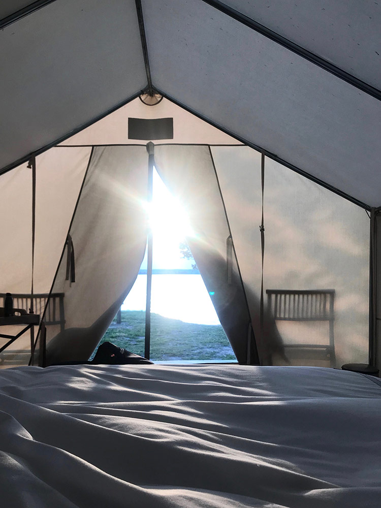 Glamp-Ground Open at Cedar Point | The East Hampton Star