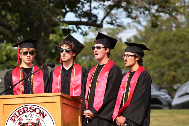 At Pierson Graduation, a Nod Back and a Look Forward | The East Hampton ...