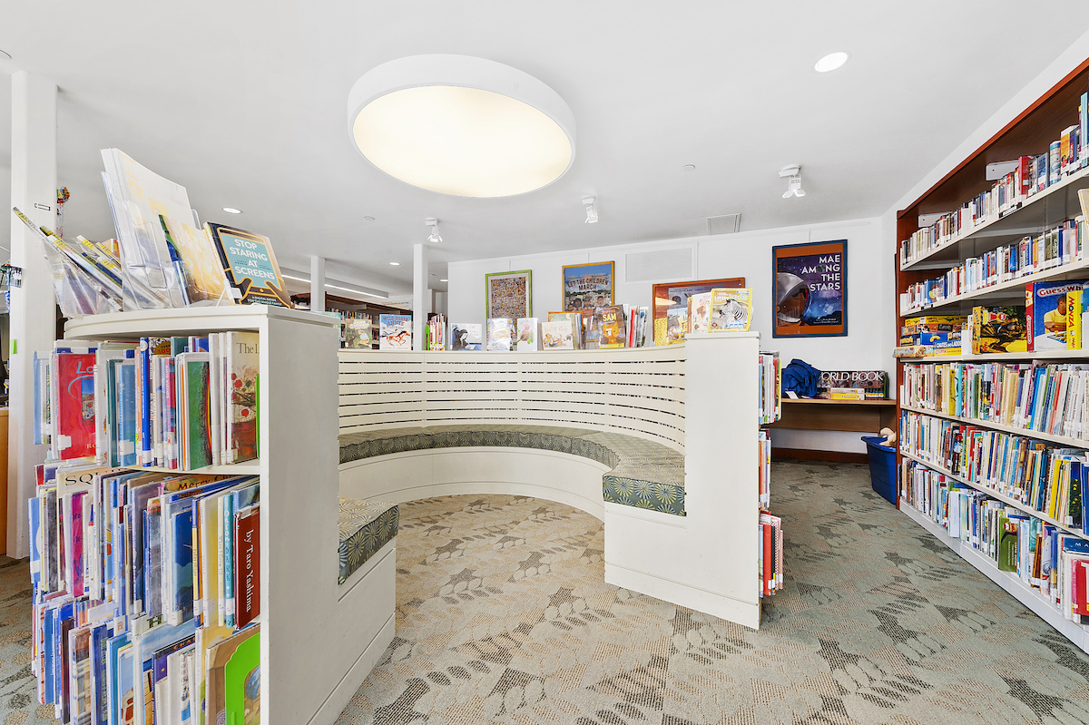 Library Interior Design Planning