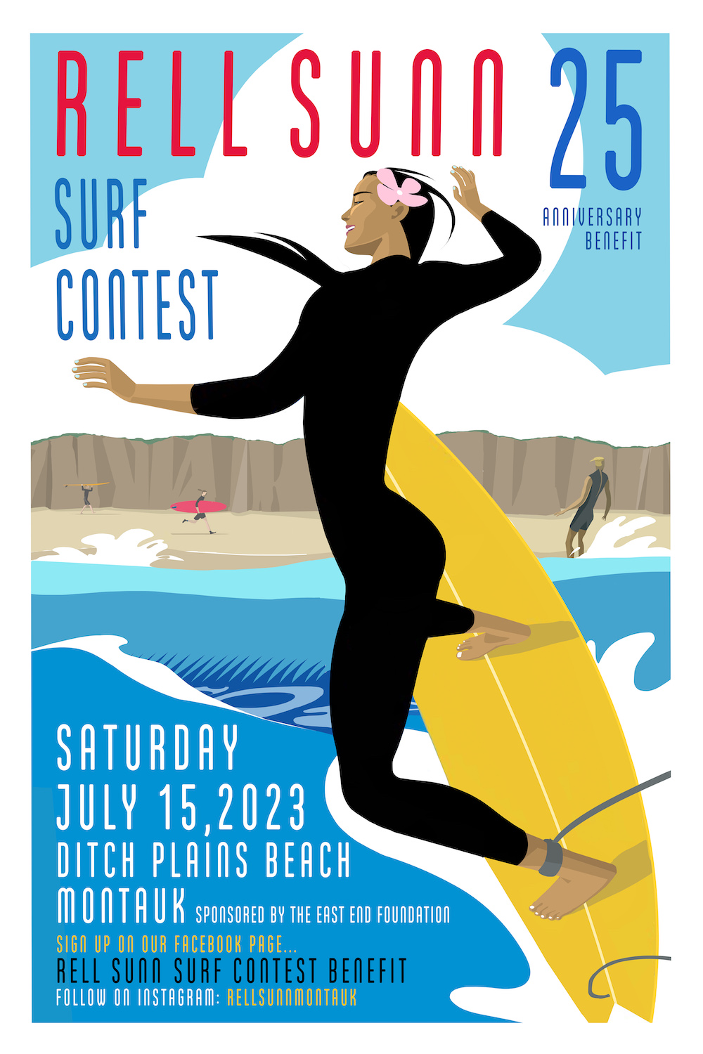 Rell Sunn Surf Contest Shines in Its 25th Year | The East Hampton Star